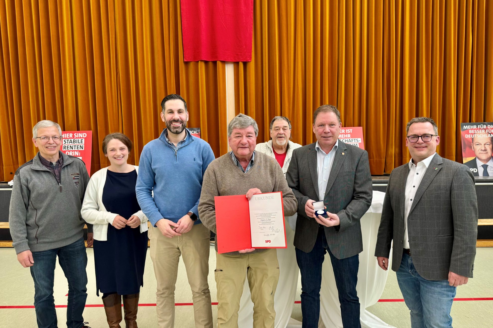 “Vorzeige-Sozi” geehrt › SPD Werra-Meißner